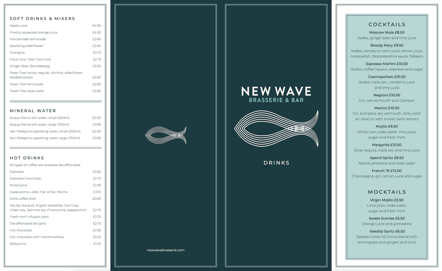 New Wave Brasserie & Bar | Lechlade, Gloucestershire