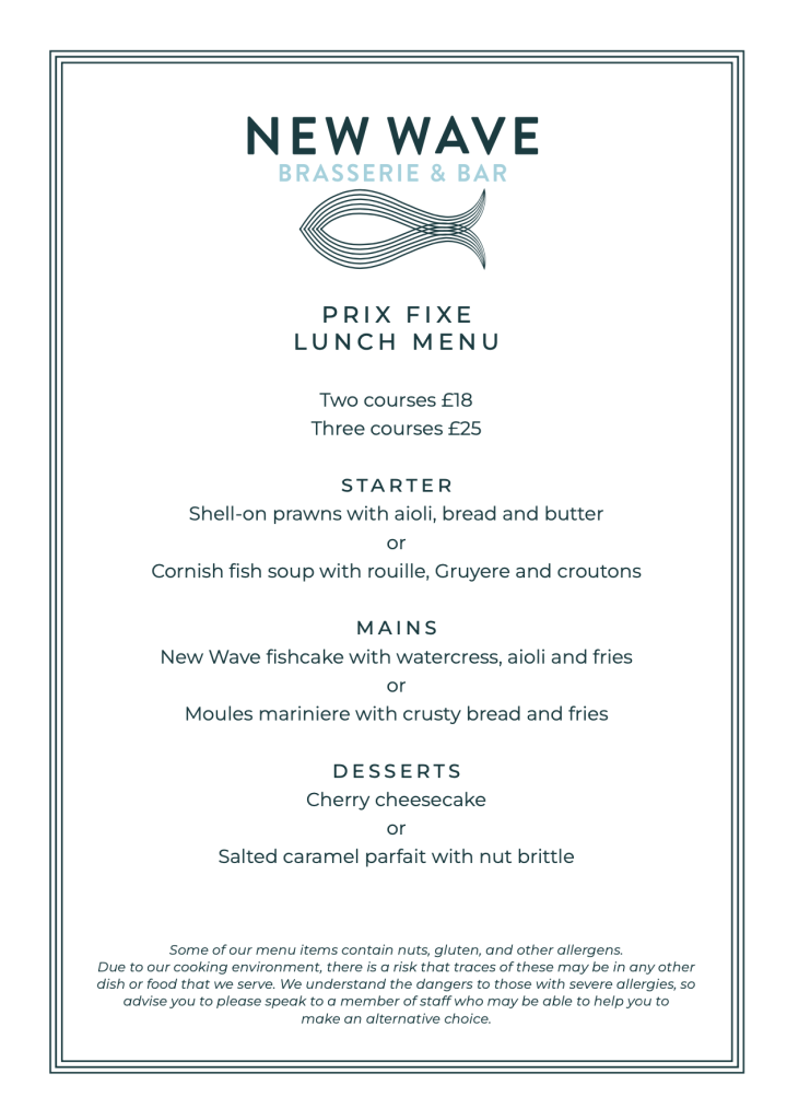 New Wave Brasserie & Bar | Lechlade, Gloucestershire